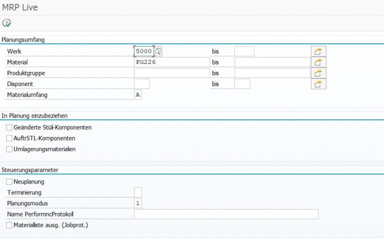 Materialbedarfsplanung mit SAP S/4HANA: MRP Live macht täglich mehrere ...