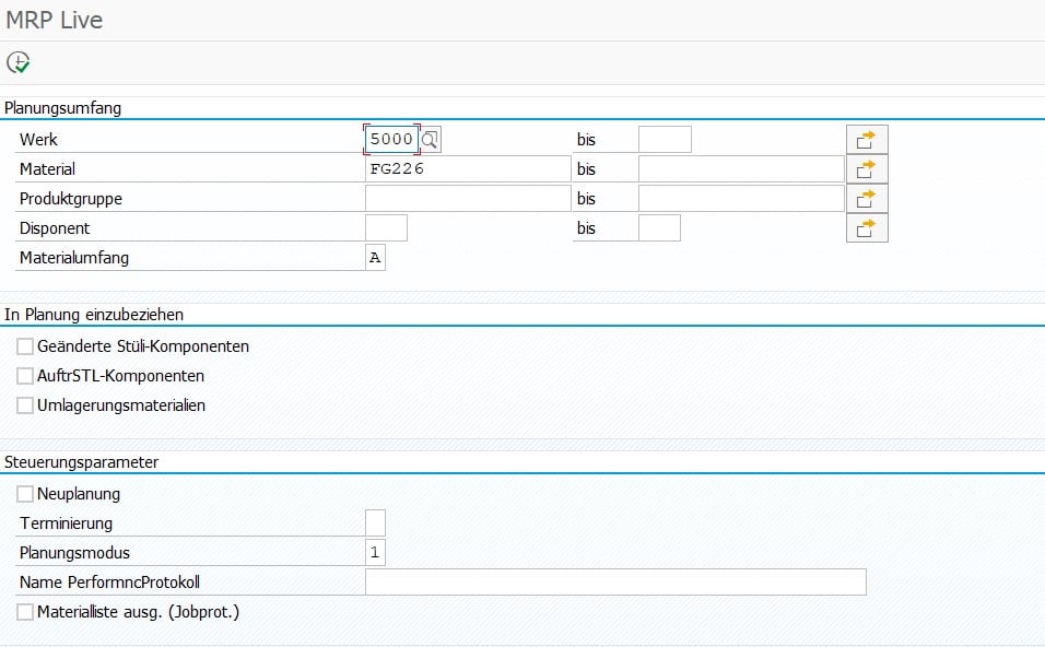 Materialbedarfsplanung mit SAP S/4HANA: MRP Live macht täglich mehrere ...