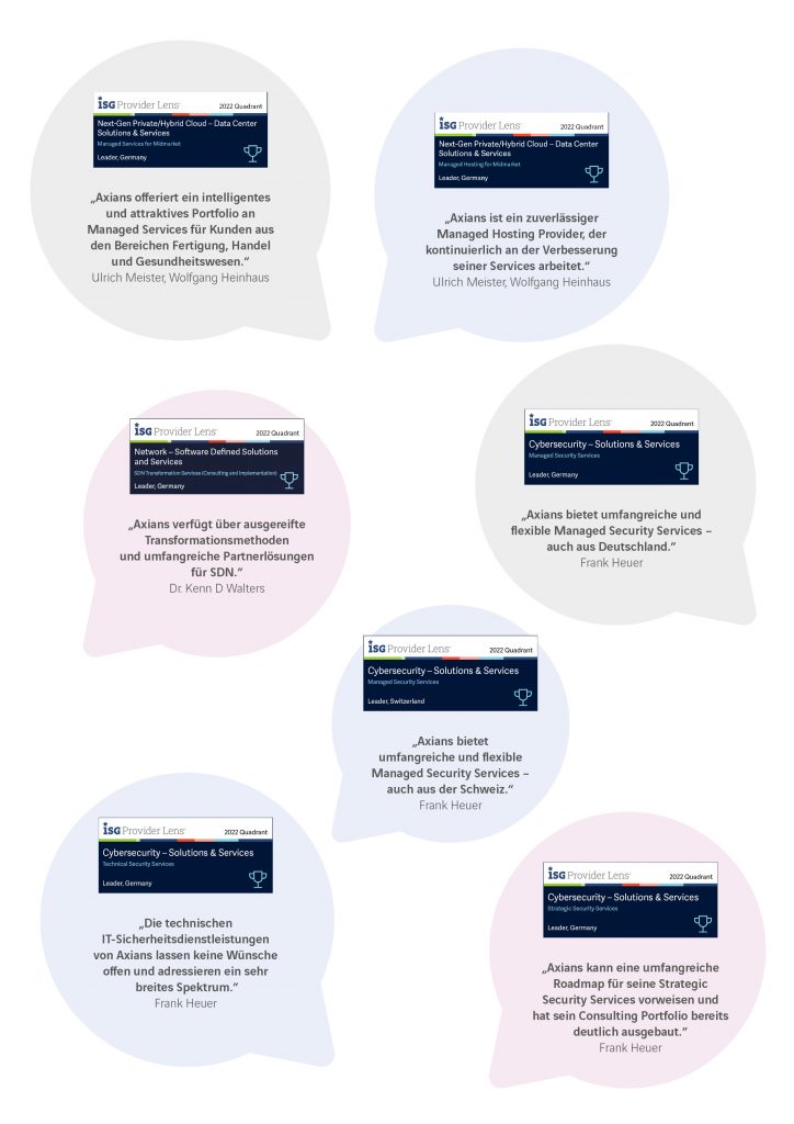 ISG bescheinigt Axians erneut Leader-Fähigkeiten für Cyber Security ...